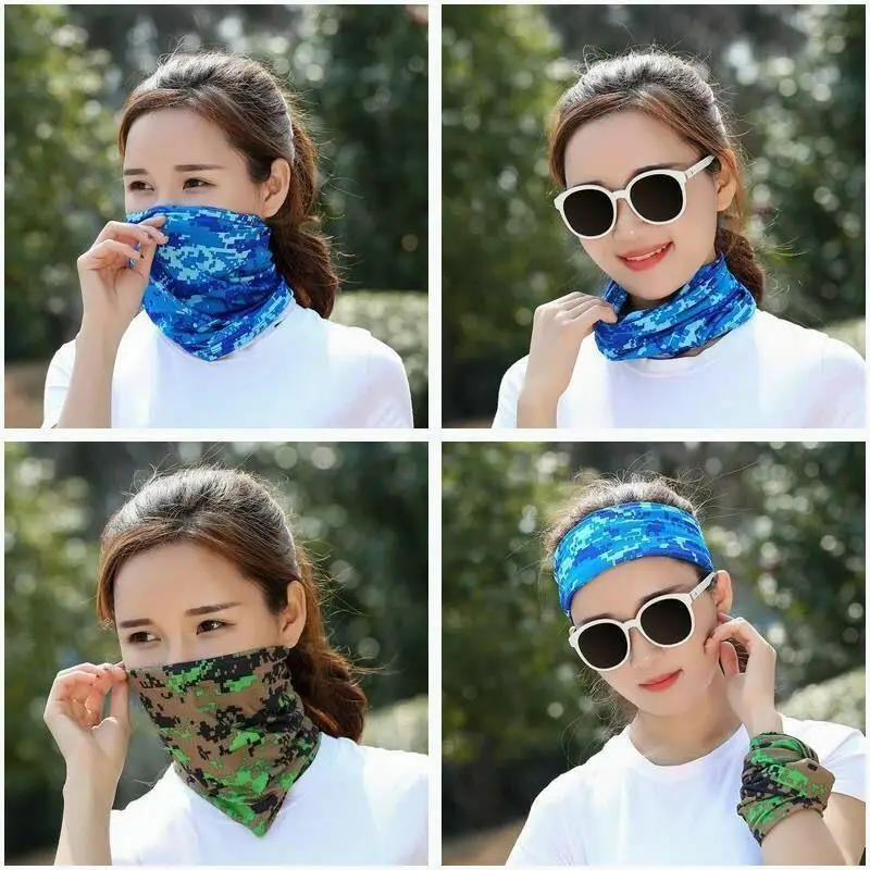 UV-protection-Ice-Silk-face-cover-neck-tube-outdoor-motorcycle-riding ...
