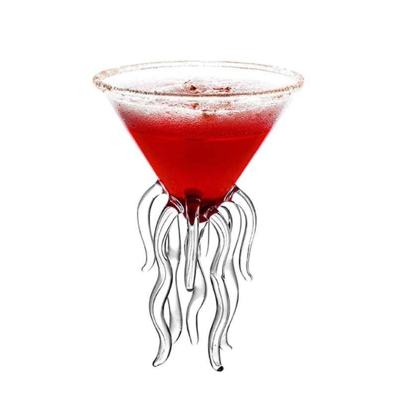100ML-Octopus-Cocktail-Glass-Wine-Champagne-Glass-Easy-to-Hold-for ...