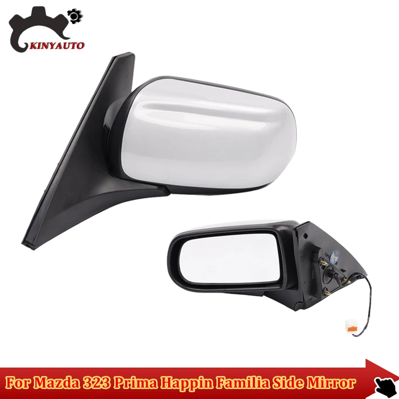 For-Mazda-323-Prima-Happin-Familia-Side-External-Rearview-Rear-View ...