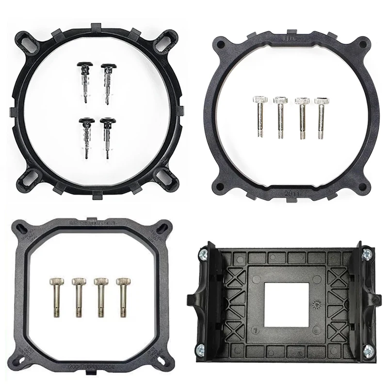 JUMPEAK CPU Cooler Mounting Base Bracket Holder For AMD Ryzen AM4 Intel ...