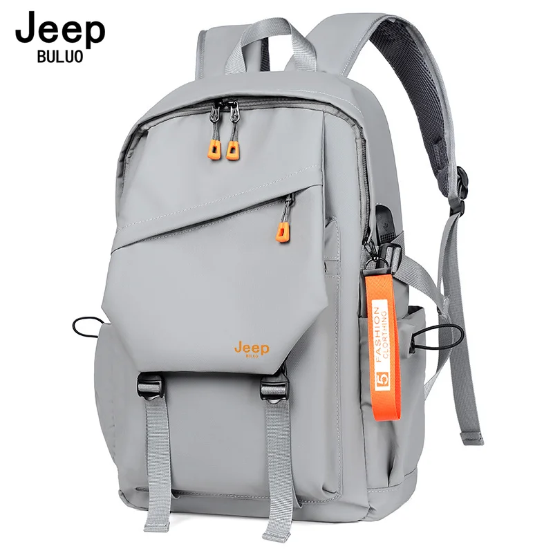 JEEP-BULUO-School-Bags-15-Inches-Laptop-Backpacks-Waterproof-Nylon ...