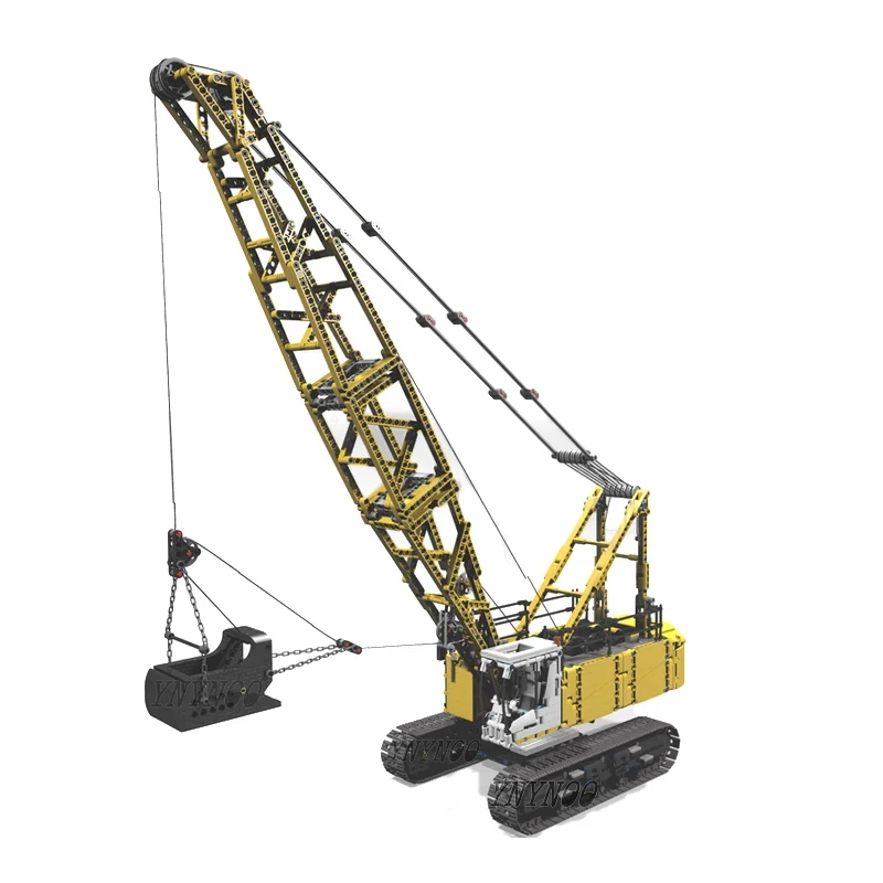 Customed-MOC-42121-2378Pcs-Techincal-Dragline-Excavator-670HD-Building ...