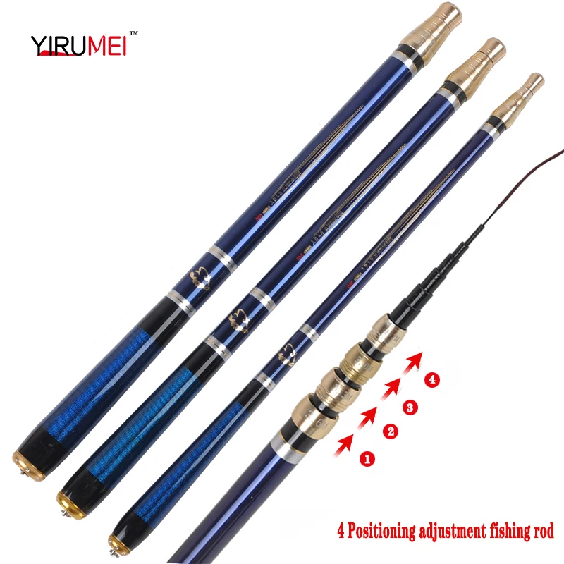 4.5M-6.3M Adjustable Positioning Fishing Rod Telescopic Ultra-Short ...