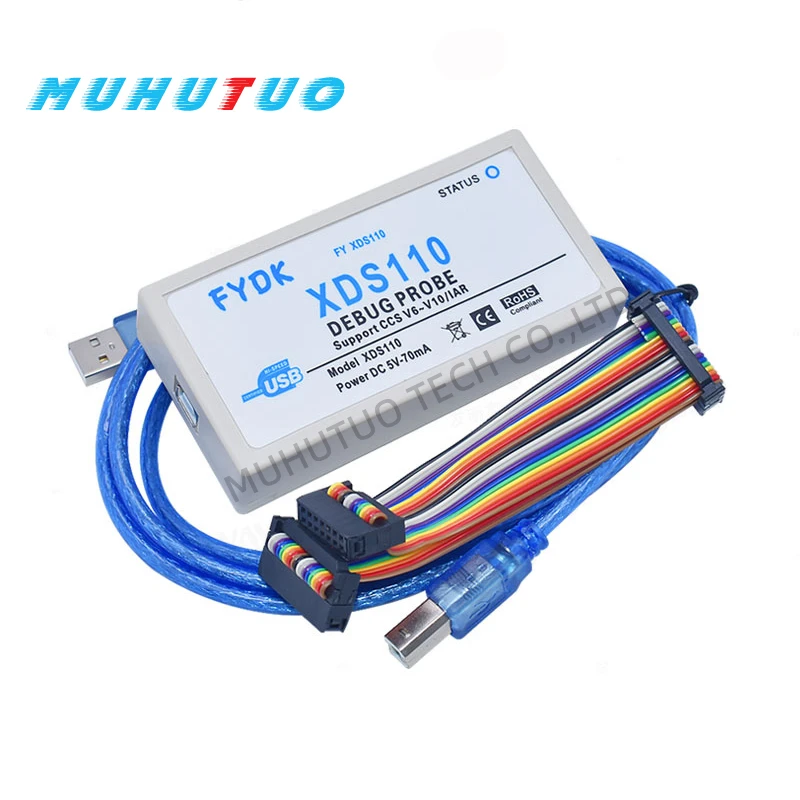 FY XDS100V3 emulator DSP burner, upgraded version of enterprise XDS110 emulator, support CCS5 ...