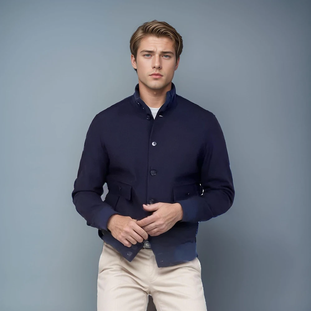 Men-s-spring-and-autumn-jacket-jacket-jacket-design-with-pocket-stand ...