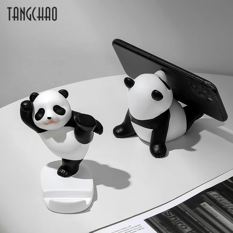 Panda-Figurines-For-Interior-Universal-Cell-Mobile-Phone-Stand-Holder ...