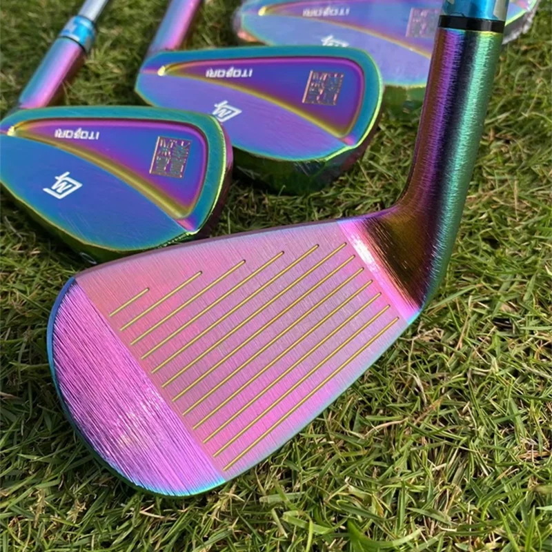 Pink Golf Clubs Crossed