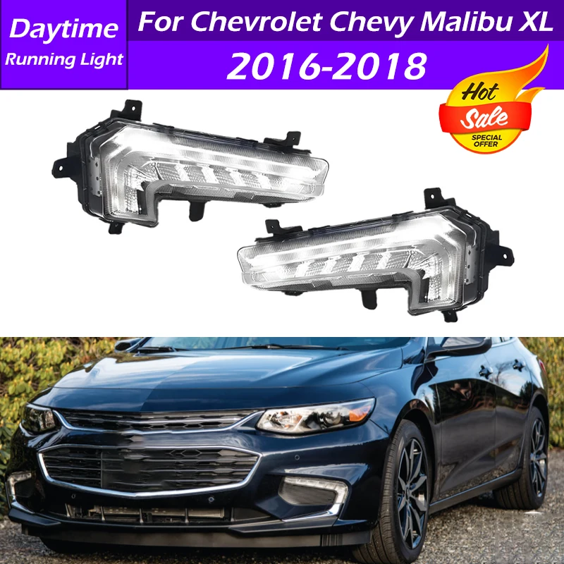 LED Front Bumper DRL Daytime Running Light Front Fog Light Fog Lamp ...