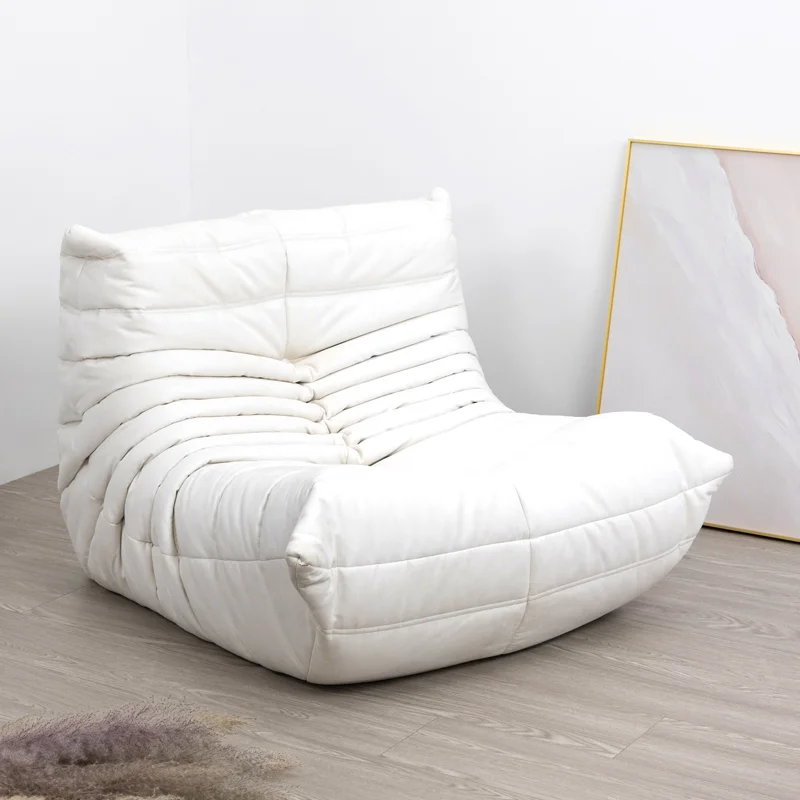 Sofá nórdico de oruga para sala de estar, esponja de espuma minimalista para adultos, inusuales ...