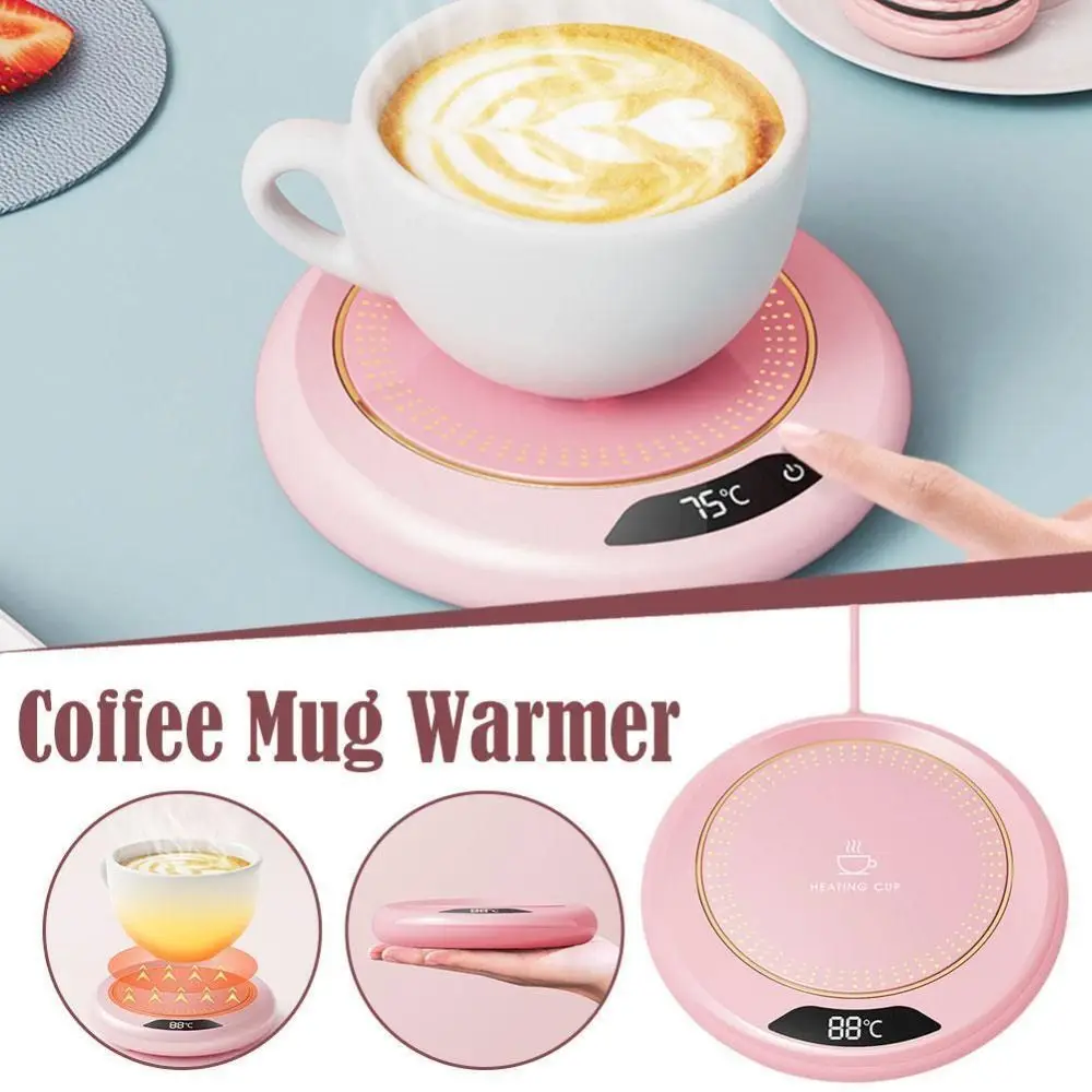 Intelligent-Constant-Temperature-Warming-Coaster-Coffee-Mug-Warmer-with ...