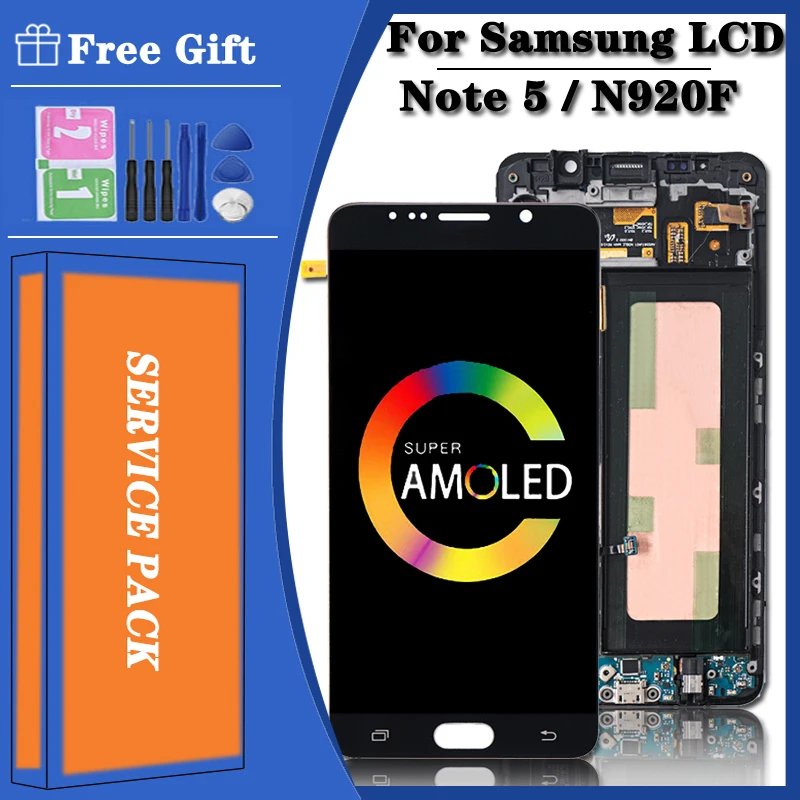 5-7-Original-For-Samsung-Galaxy-Note-5-LCD-N920-N920F-N920A-N920C-LCD ...