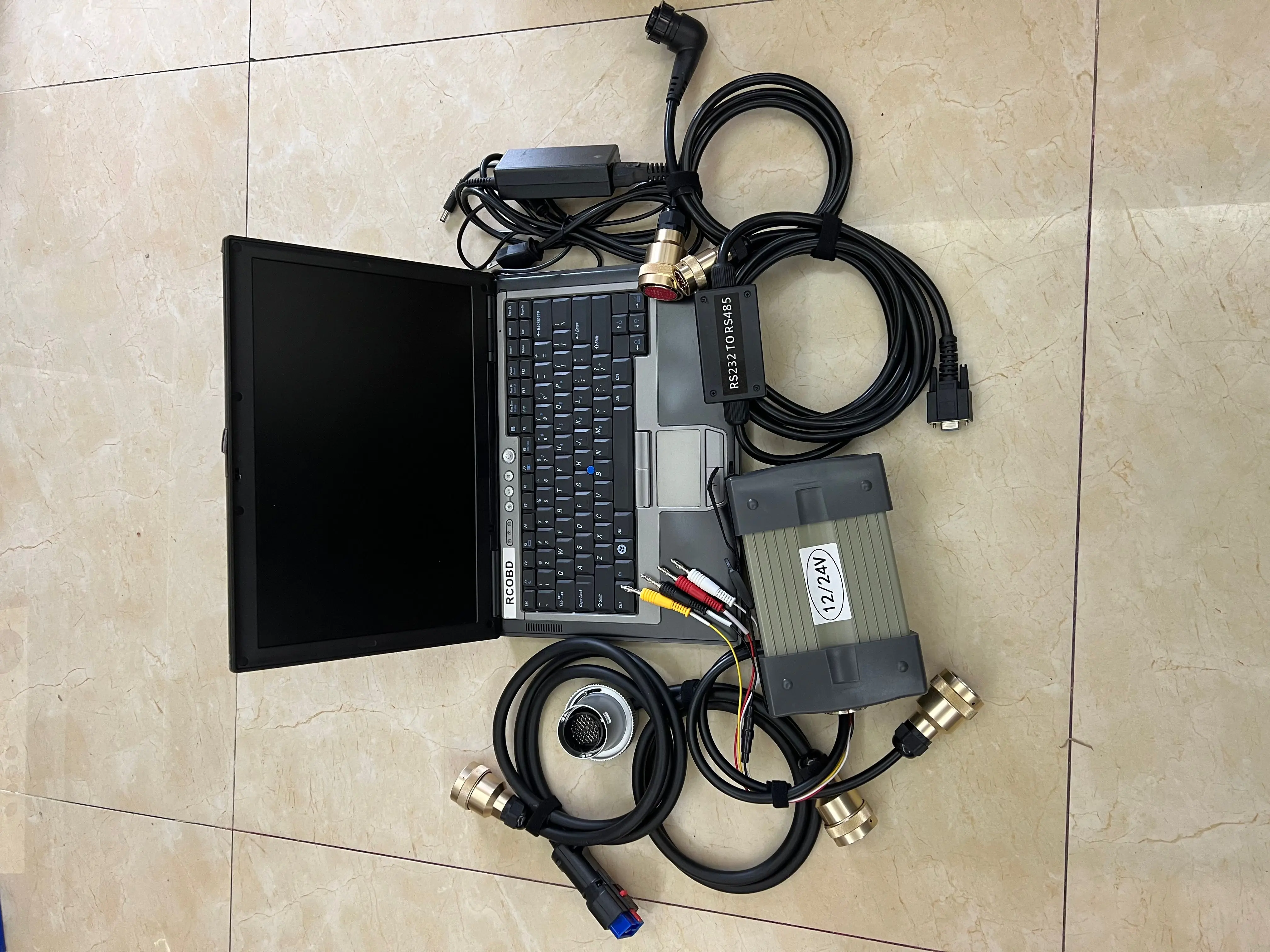 DIAGNOSTIC Pro Mb Star c3 Multiplexer with 5 Cables Super Speed Ssd ...