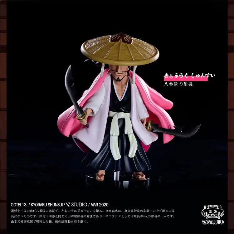 New-Arrival-BLEACH-Kyoraku-Shunsui-Limited-FOC-Studio-GK-Effigy-Model ...