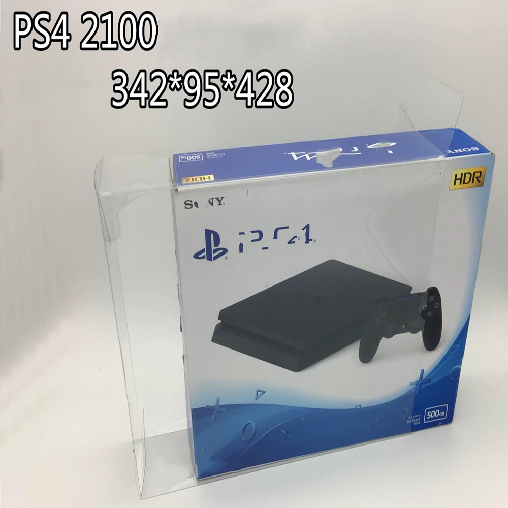 Protector de caja transparente para Sony PlayStation 4/PS4/2100/2200, caja de almacenamiento TEP ...