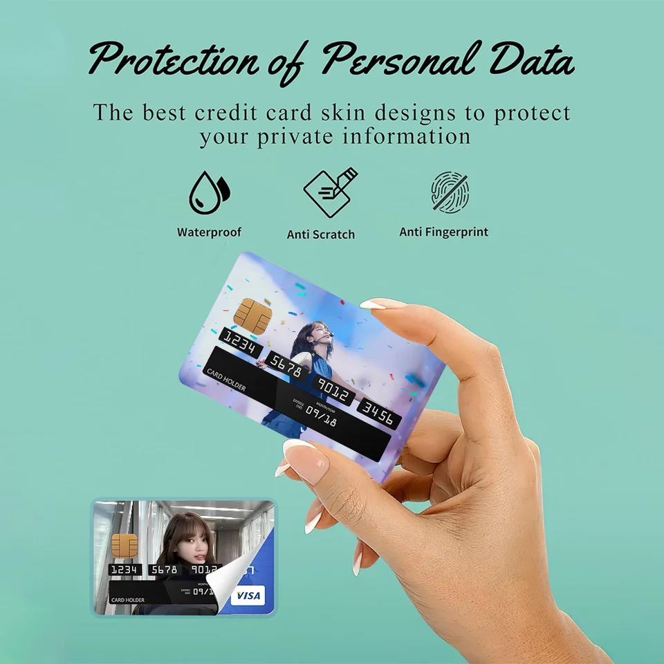 EBT Card Personalization STICKER WORKSHOP Credit Card Stickers - Bubble ...