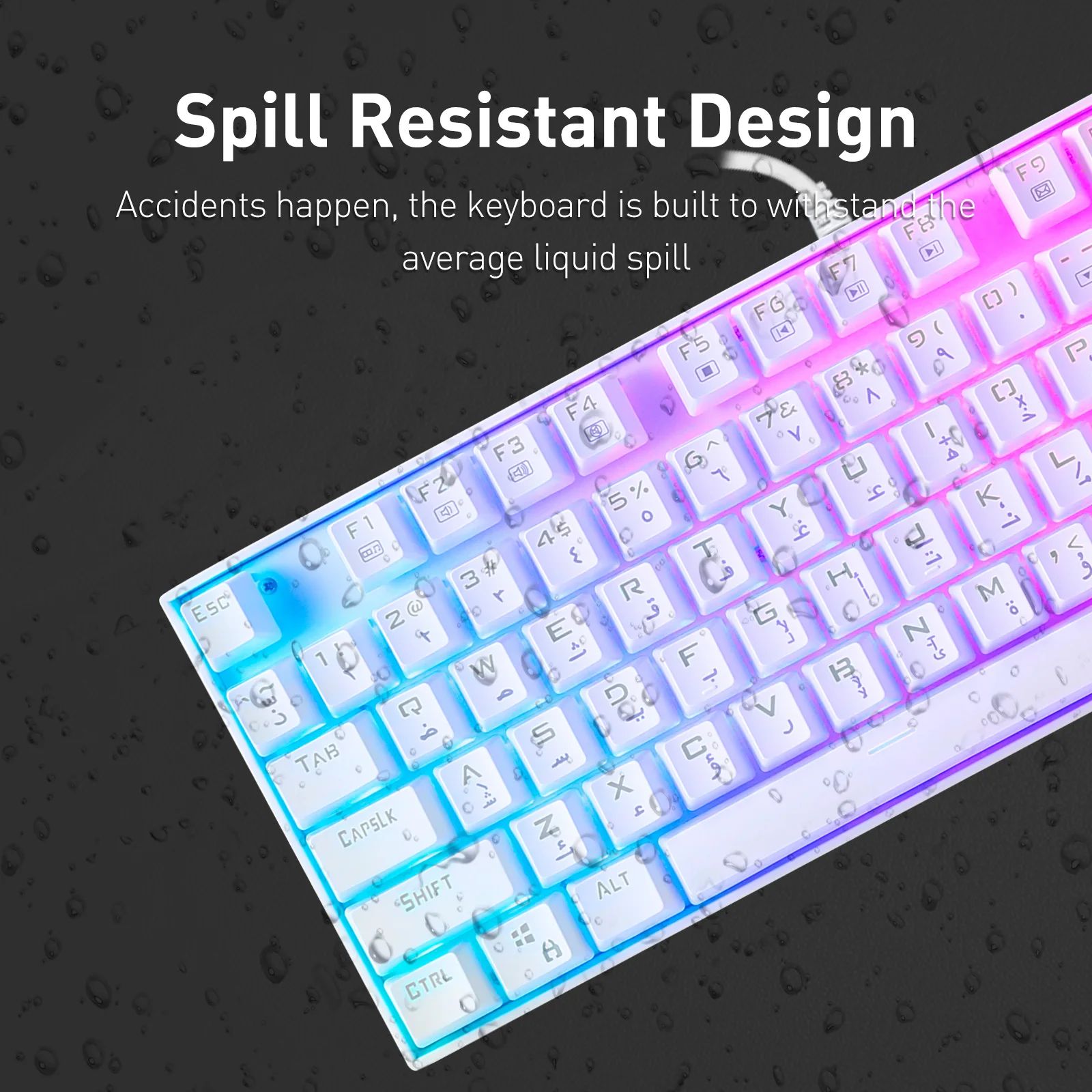 Redragon K552 Mechanical Gaming Keyboard RGB LED Backlit, 43% OFF