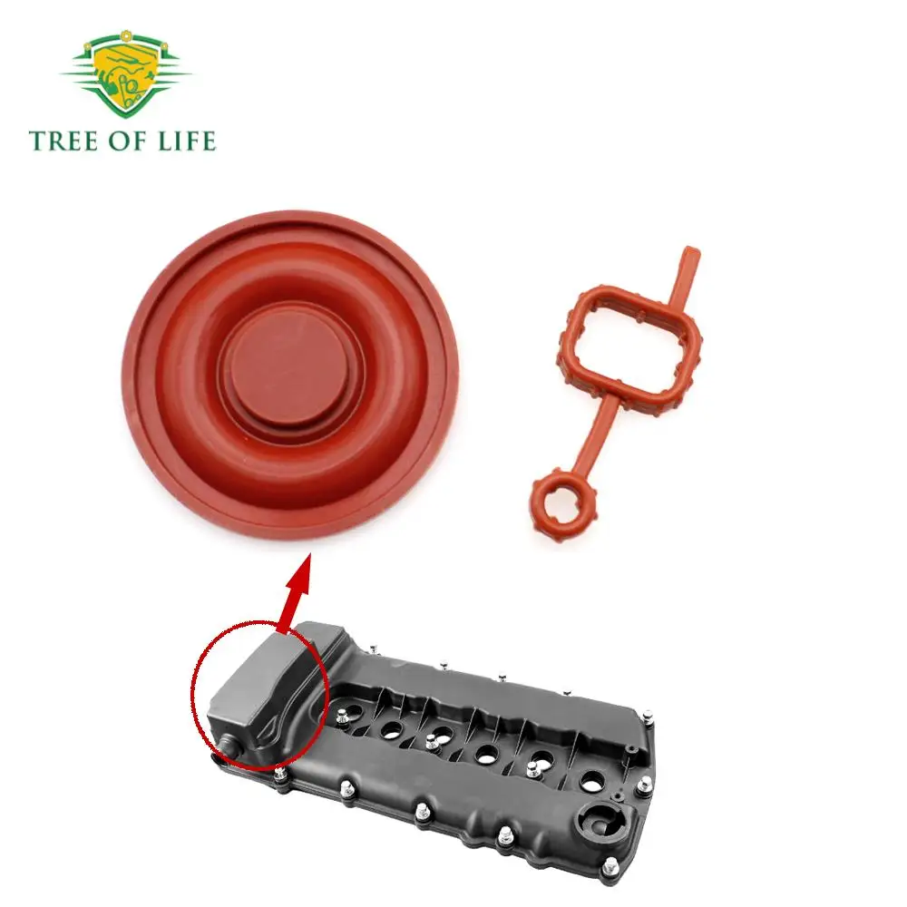 Engine Valve Cover Diaphragm Membrane Seal For VW Audi Q7 A3 TT Porsche ...