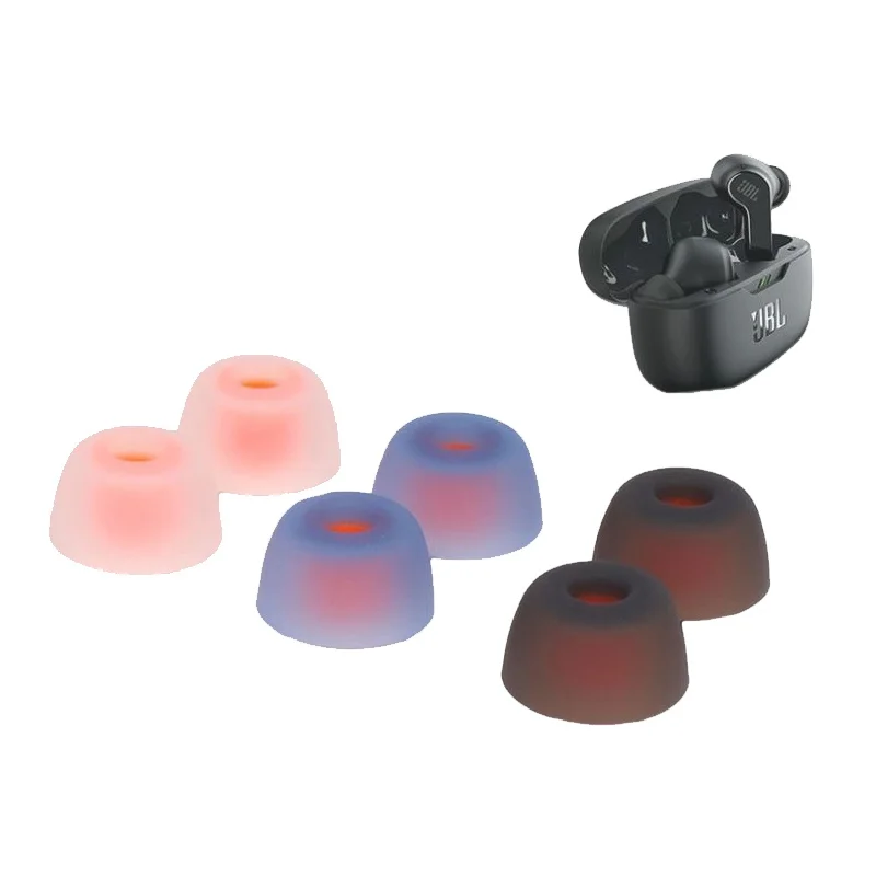 Silicone Ear Tips Cap for JBL Wave Beam Wireless Noise Cancelling ...