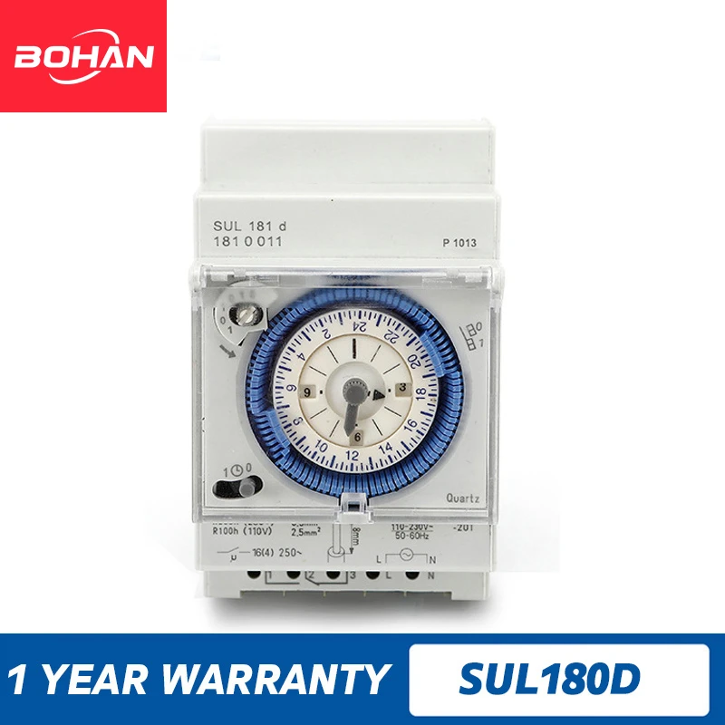 latest CE certified mechanical timer switch SUL181D 96 times on/off per ...