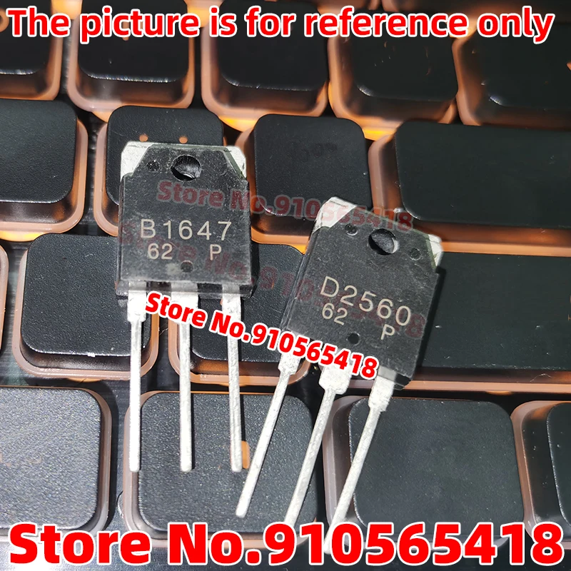 Original 20PCS (10PCS B1647 +10PCS D2560 ) 2SB1647 2SD2560 B1647 D2560 ...