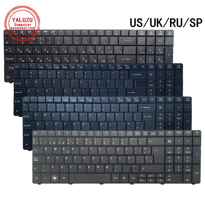 US-UK-RU-SP-Laptop-Keyboard-For-ACER-5736G-5738-5738G-5738DG-5738ZG ...