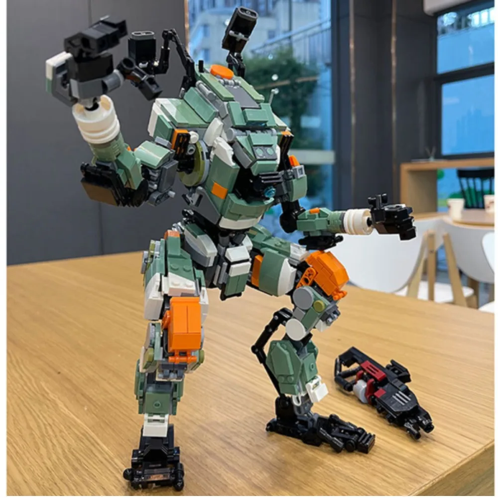 BuildMOC Titanfallss 2 BT-7274 Vanguard-class Titan Mecha Building ...