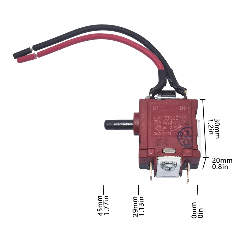Jiaben – Interrupteur De Contrôle De Vitesse, On-off Pour Jiaben Daw ...
