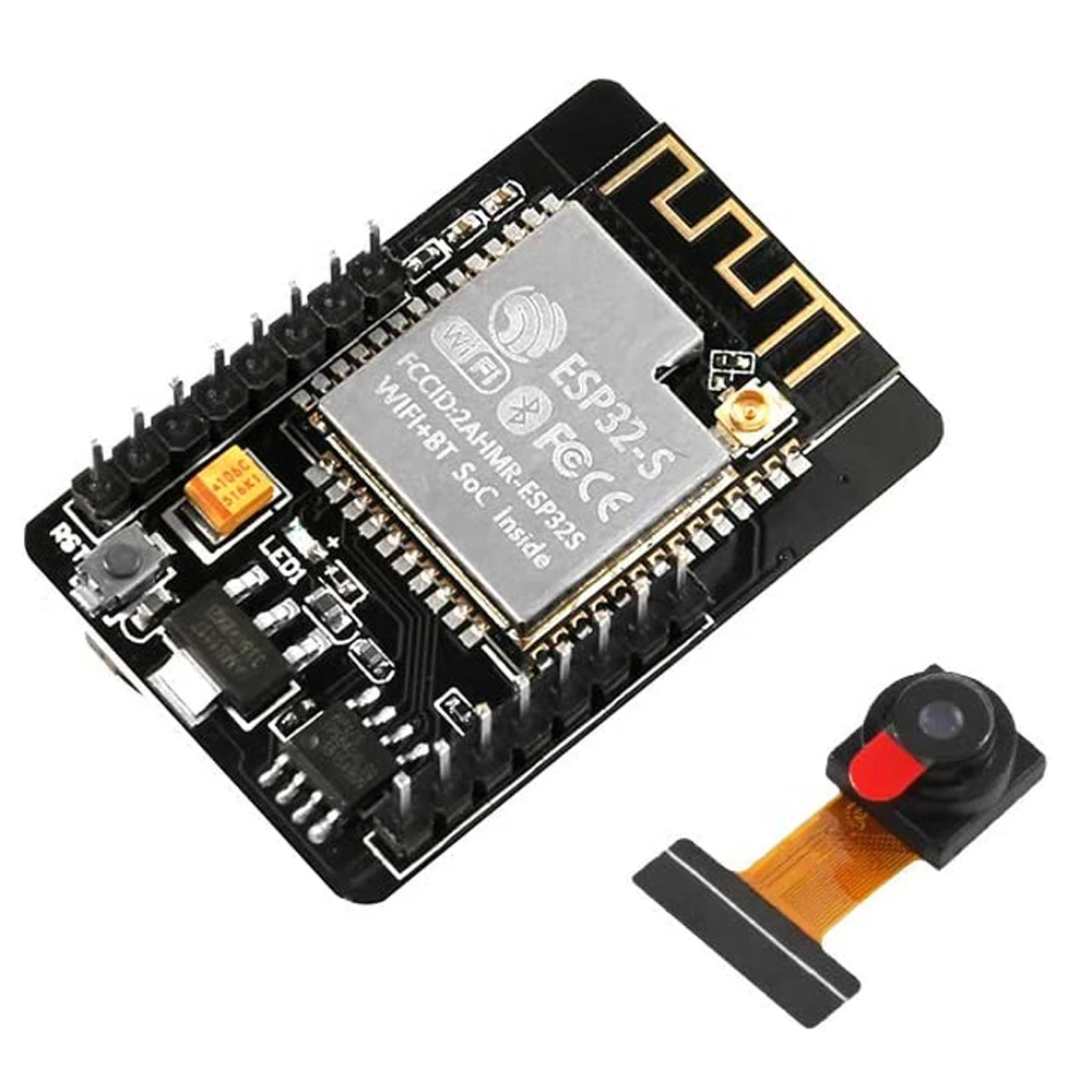 Esp32 Cam 와이파이 블루투스 모듈 카메라 모듈 Esp32 캠 개발 보드 Arduino 용 카메라 모듈 Ov2640