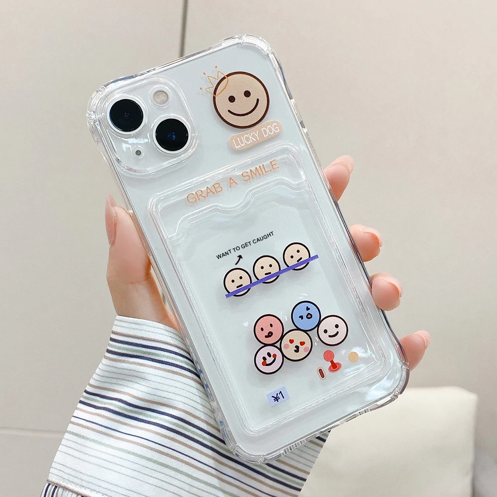 Transparent Card Holder Phone Case – Premium Protection with Built-in ...