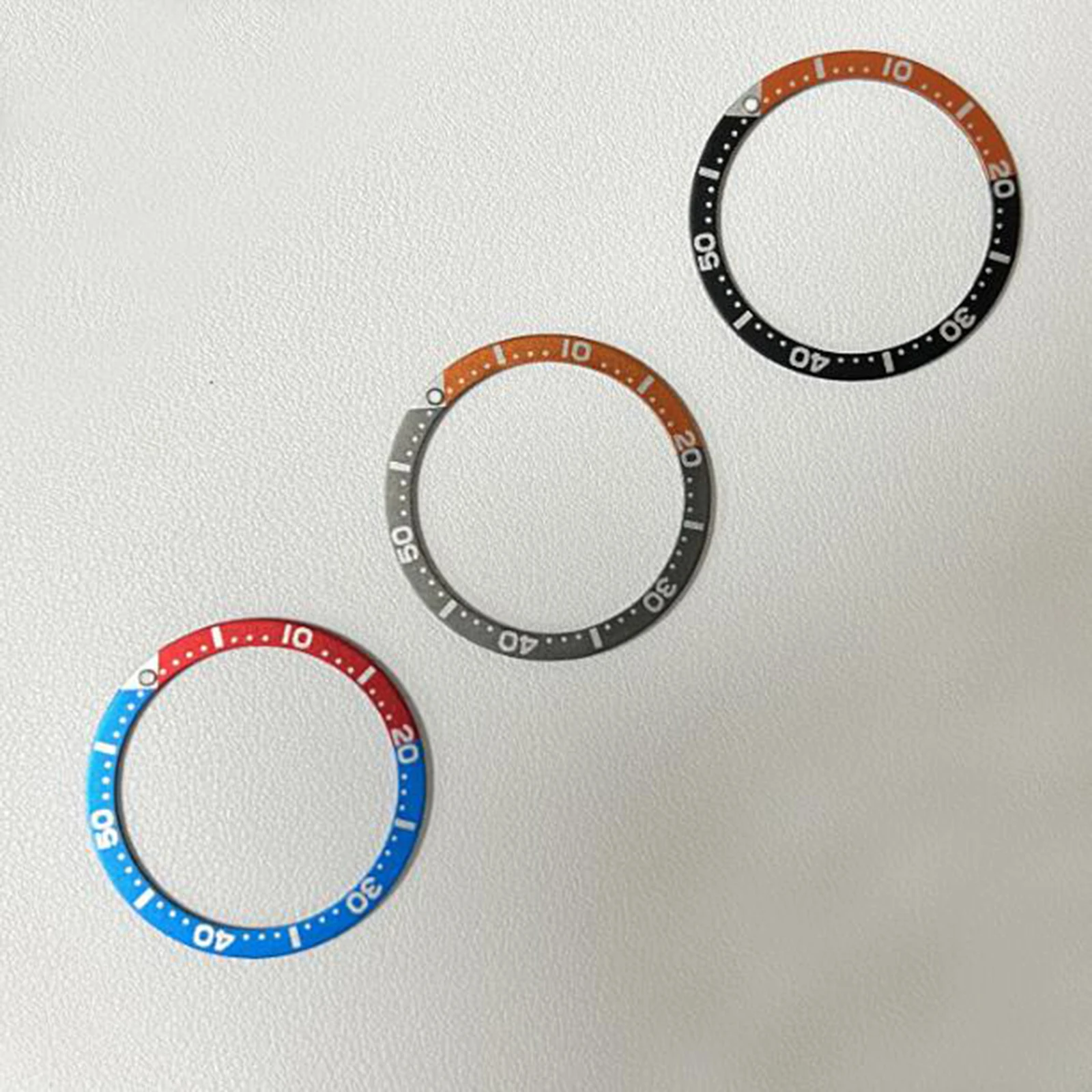 38.8MM Aluminum Watch Bezel Ring Inner Diameter 32.5MM Metal Insert ...