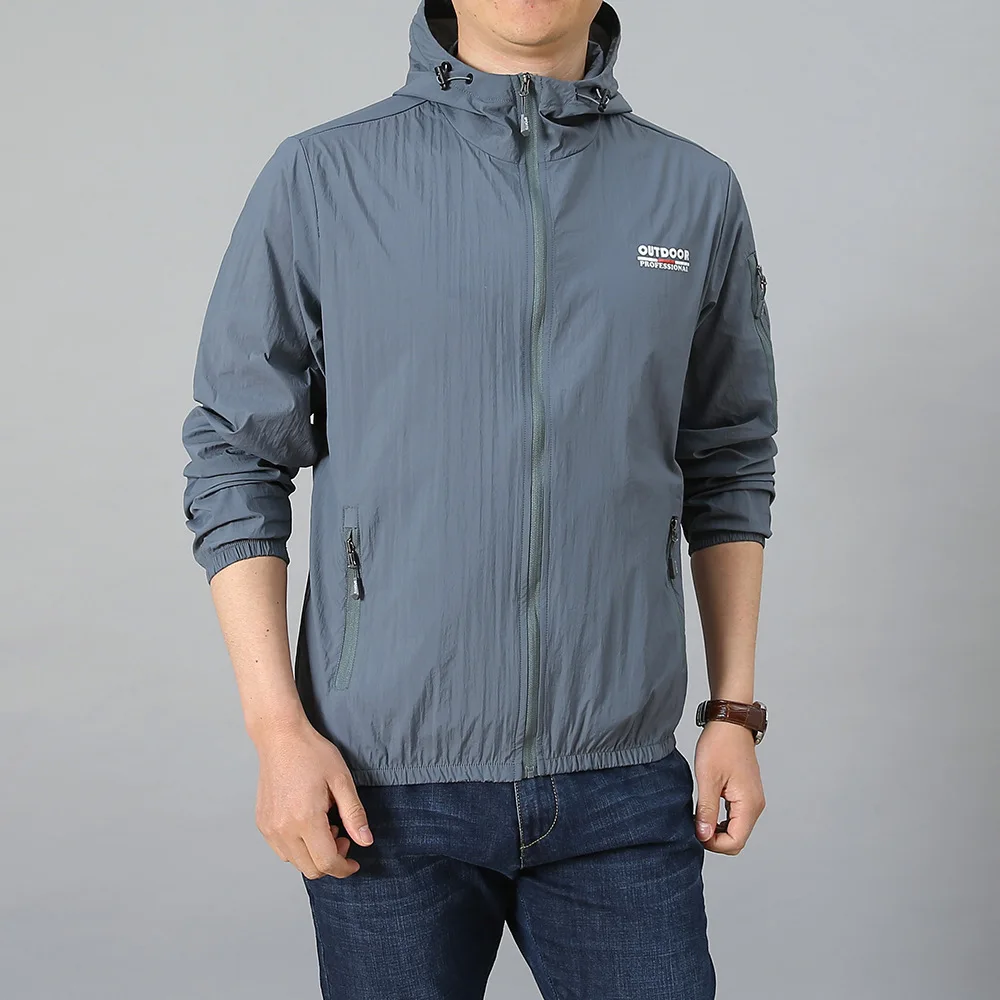 Men-s-Summer-UV-Sun-Protection-Jacket-Hooded-Water-resistant-Light ...