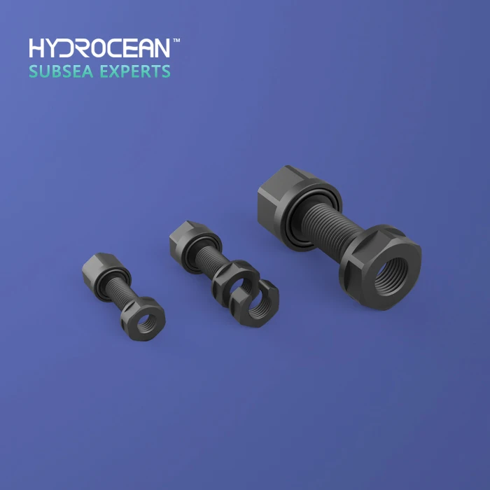 Hydrocean Solid screw ROV bulkhead element M8 M10 M16 sealing chamber ...