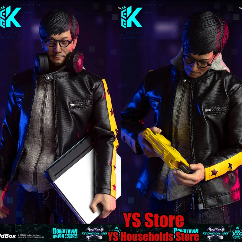 Worldbox AT035 1/6 Collectible Technical Geek Man Action Figure ...