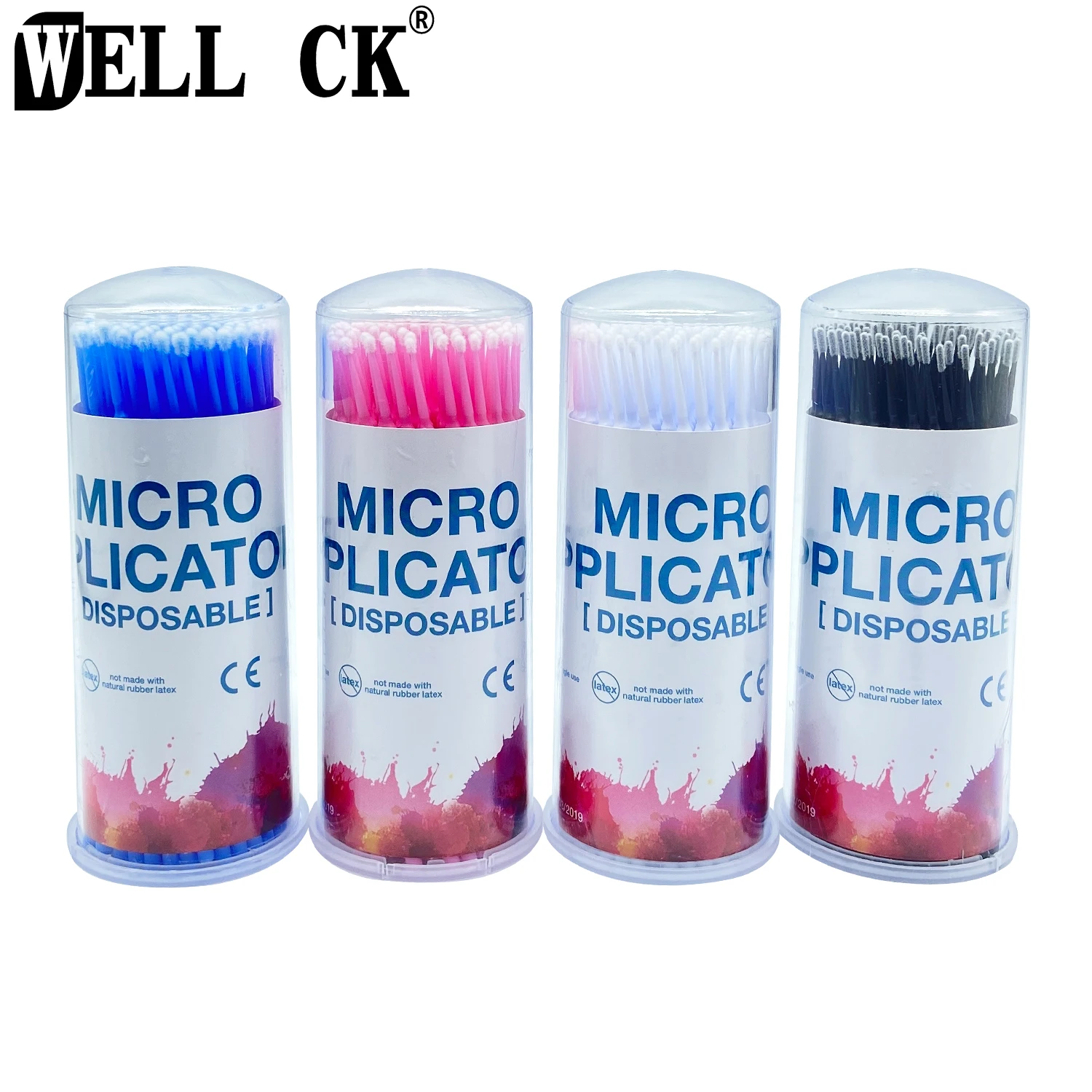 100pcs/bottle Dental Disposable Micro Brushes Applicators Micro Brush ...