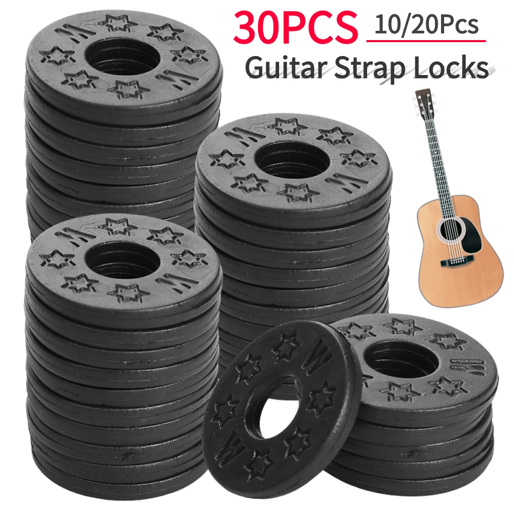 Guitar-Strap-Locks-Blocks-Rubber-Safety-Lock-Protector-para-Ukulele ...