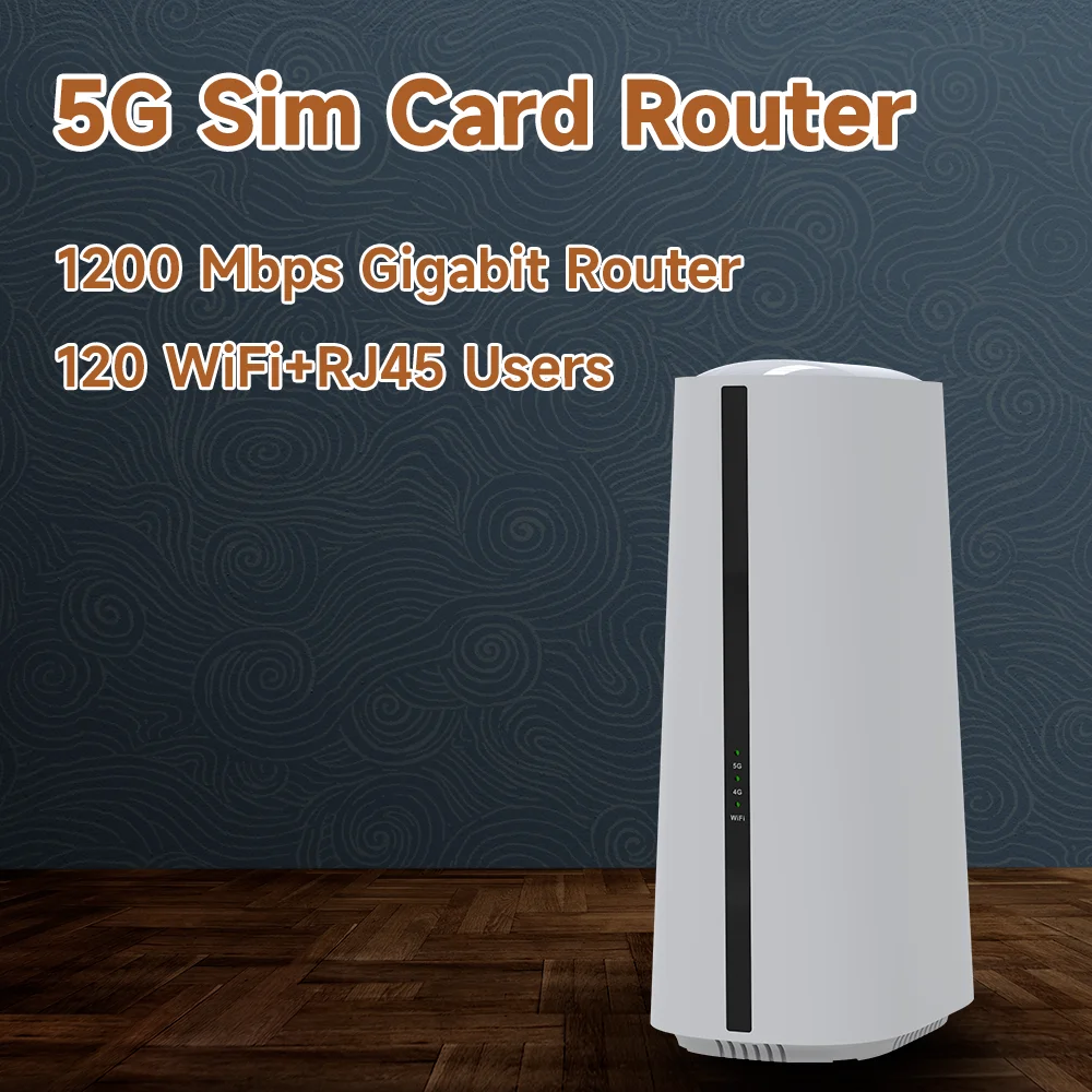 5g Router 120 Network Users Sim Card Slot Cpe Wifi Router Compatible 4g ...