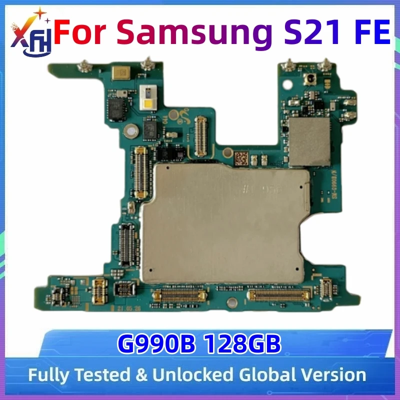 5G-Version-Mainboard-MB-For-Samsung-Galaxy-S21-FE-G990B-Motherboard-PCB ...