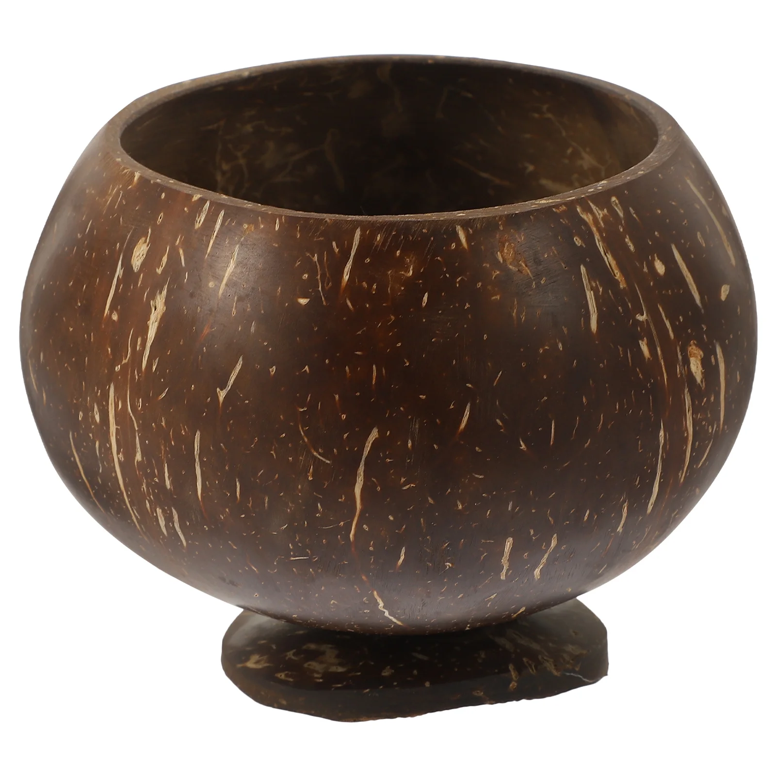 Fettuccine-Pasta-Coconut-Shell-Bowl-Beverage-Cup-Round-Home-Decoration ...