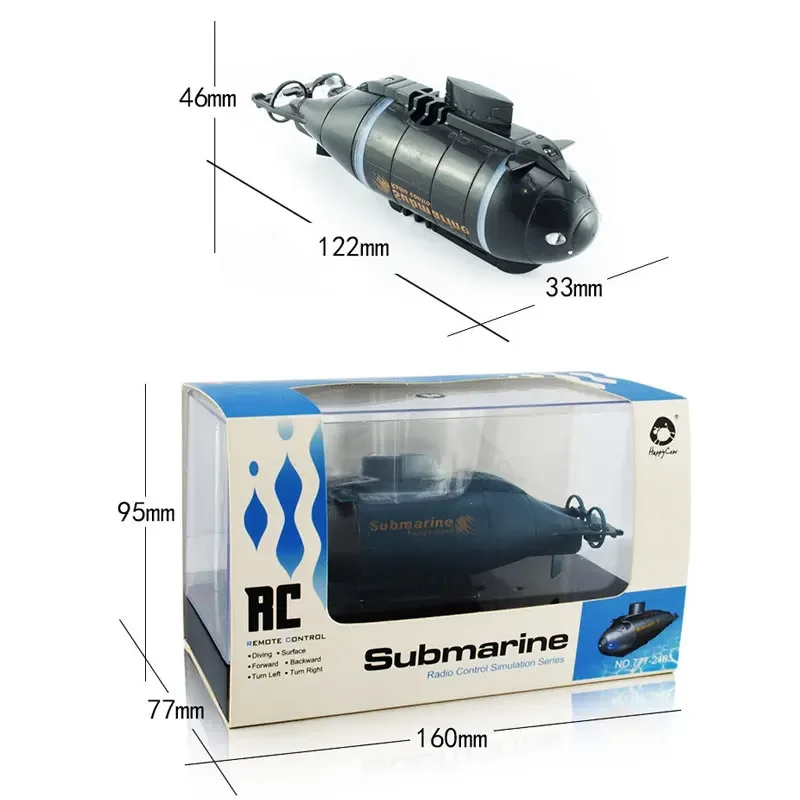 Mini RC Submarine High-Speed Boat - Remote Gear Shop
