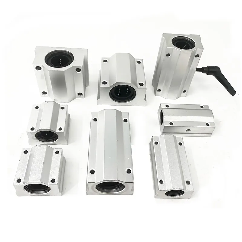 1PCS-SC8UU-SCS8LUU-8mm-Linear-Ball-Bearing-Block-CNC-Router-SCS10 ...