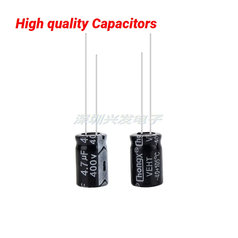 100PCSPCS 400V4.7UF 4. 7uf 400V switching power supply long service ...