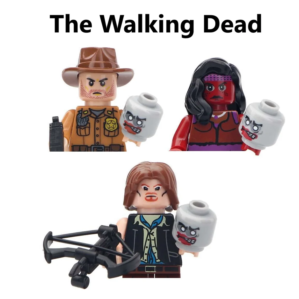 Daryl Dixon Rick Grimes Michonne Vampire Zombies The Walking Dead ...