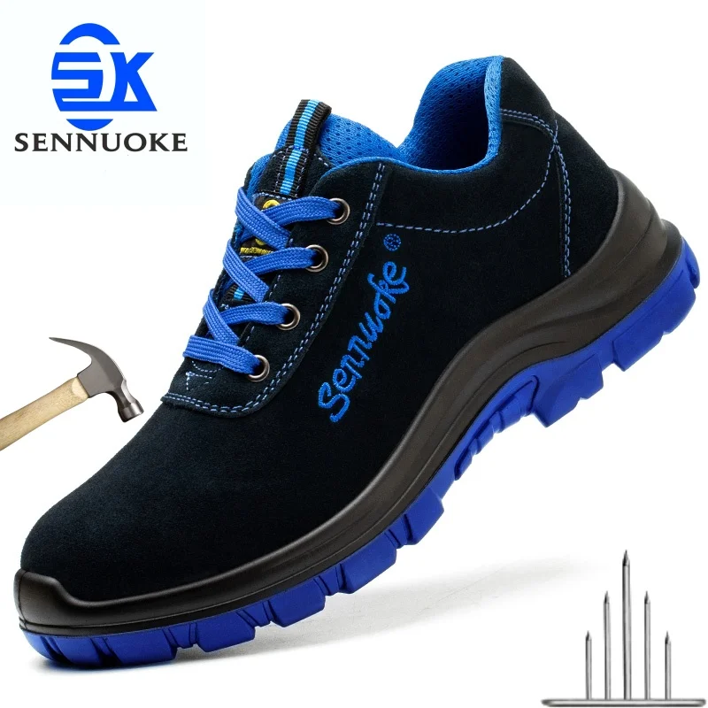 Safety-Shoes-Sport-Shoes-Men-for-Work-Sneakers-Lightweight-Steel-Toes ...
