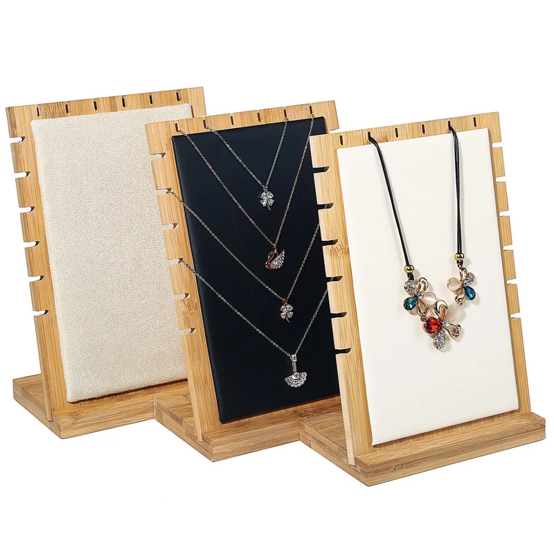 Colar-elegante-Display-Stand-Expositor-de-J-ias-Femininas-Vertical ...