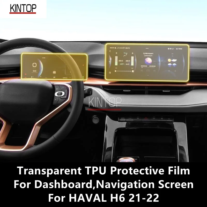 For HAVAL H6 21-22 Dashboard,Navigation Screen Transparent TPU ...