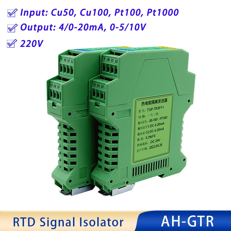 RTD-pt100-Input-4-20mA-0-10V-0-5V-Thermal-Resistance-Temperature ...