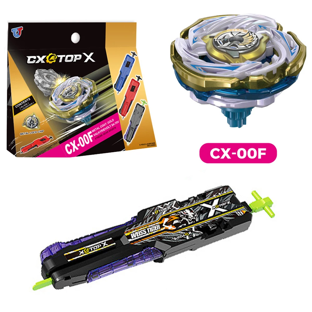 Bey X CX-00 Valkyrie Volt Booster Battle Top with Launcher Set Spinning ...