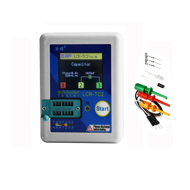 MTT-V1 Multi-meter Transistor Tester Diode Triode Kondensator ...