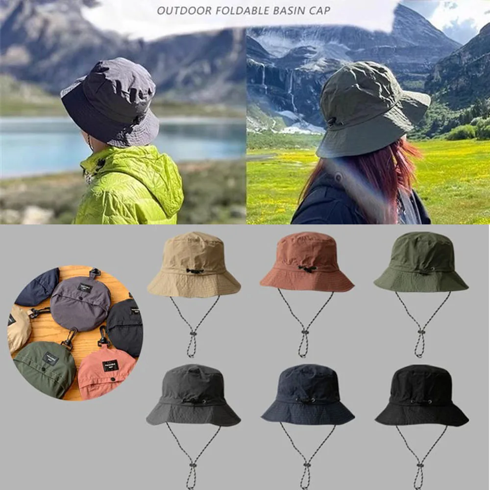 Portable-Foldable-Basic-Sun-Hats-For-Unisex-Waterproof-Quick-Drying ...