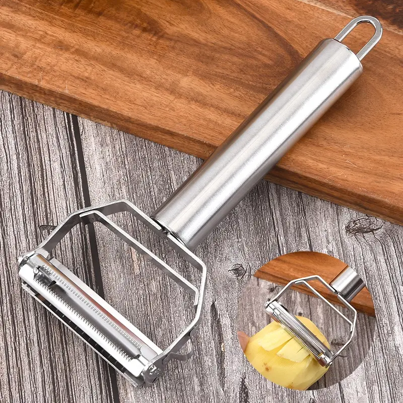 1PCS-Stainless-Vegetables-Tool-Portable-Manual-Easy-Clean-With-Handle ...